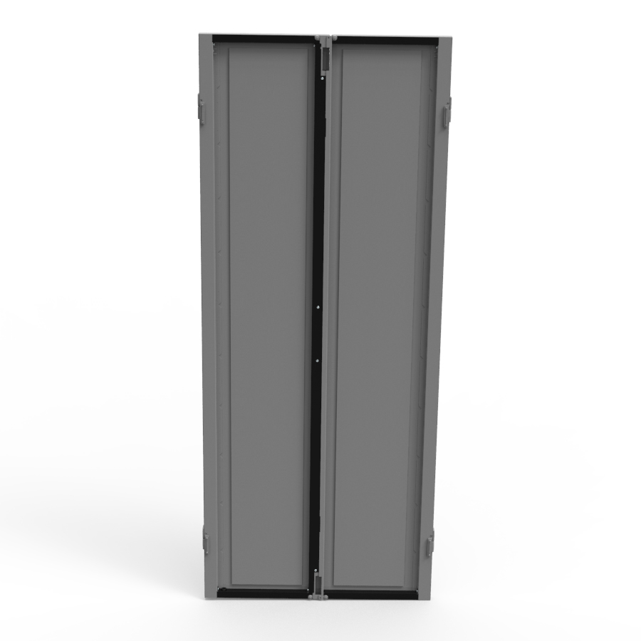 Cover plate for double door